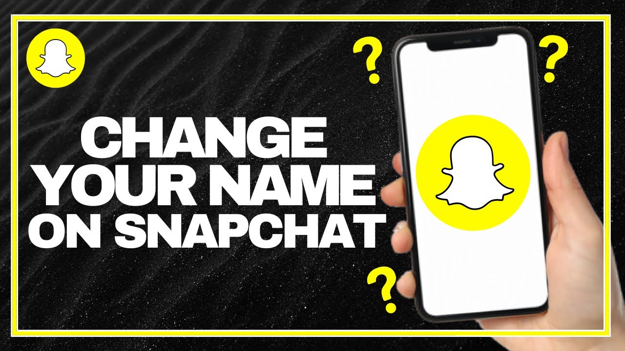 How To Change Your Name On Snapchat | Quick & Easy! - YouTube