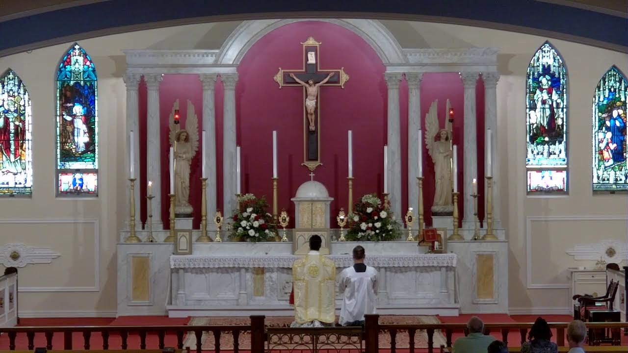 Mass of the MOST HOLY NAME OF JESUS - YouTube