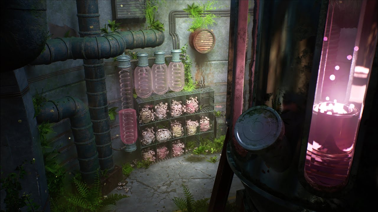 Underground Farm (MA Game Art) - YouTube