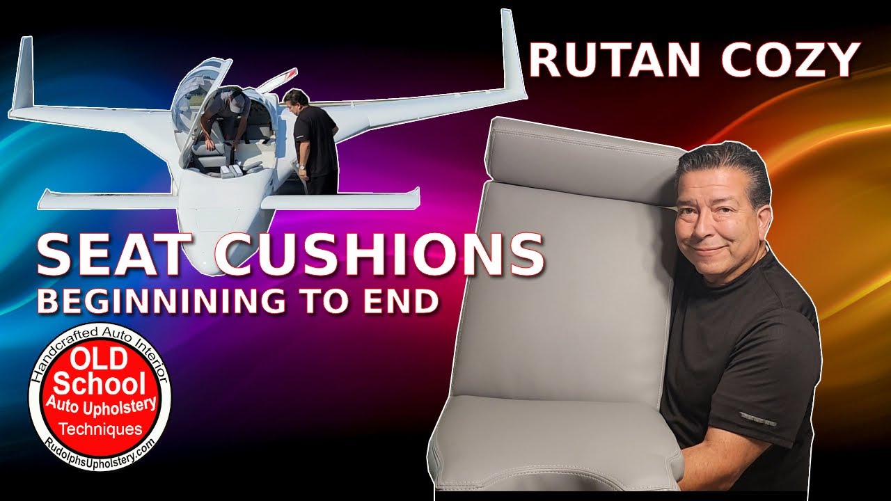 Beginner To PRO Upholstery Tutorial for Custom Aircraft Seats - YouTube