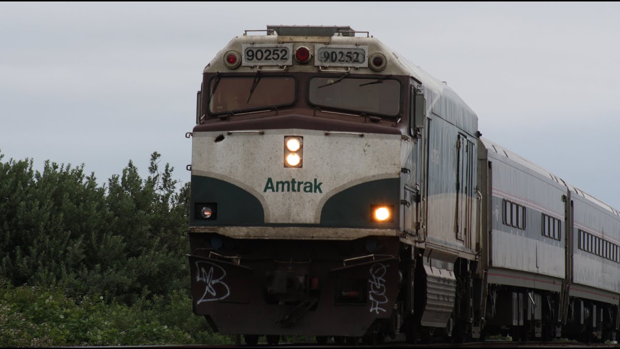 Fast Amtrak Trains 2 - YouTube
