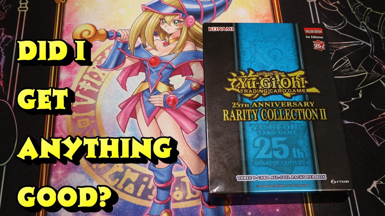 Yu-Gi-Oh! 25th Anniversary Rarity Collection II Mini Box - YouTube
