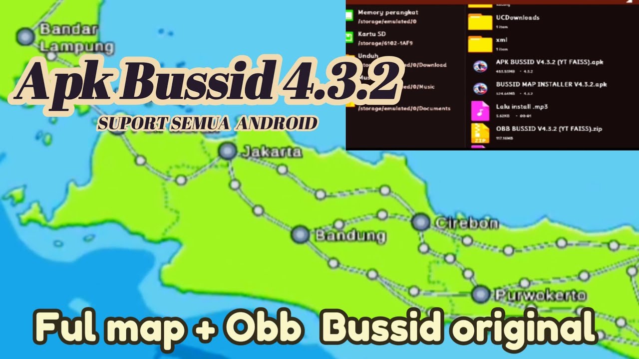 UPDATE APK BUSSID V.4.3.2 + OBB FULL MAP‼️BUSSID ORIGINAL - YouTube