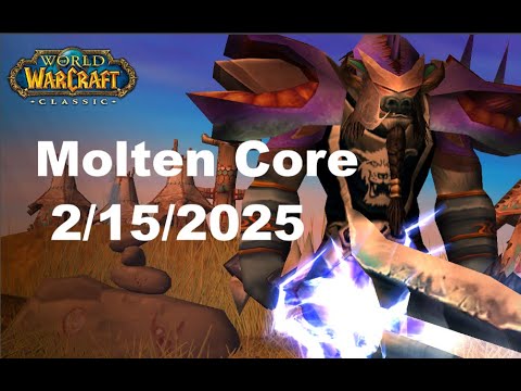 Molten Core Raid Log Main Tank PoV 2/15/2025 - YouTube
