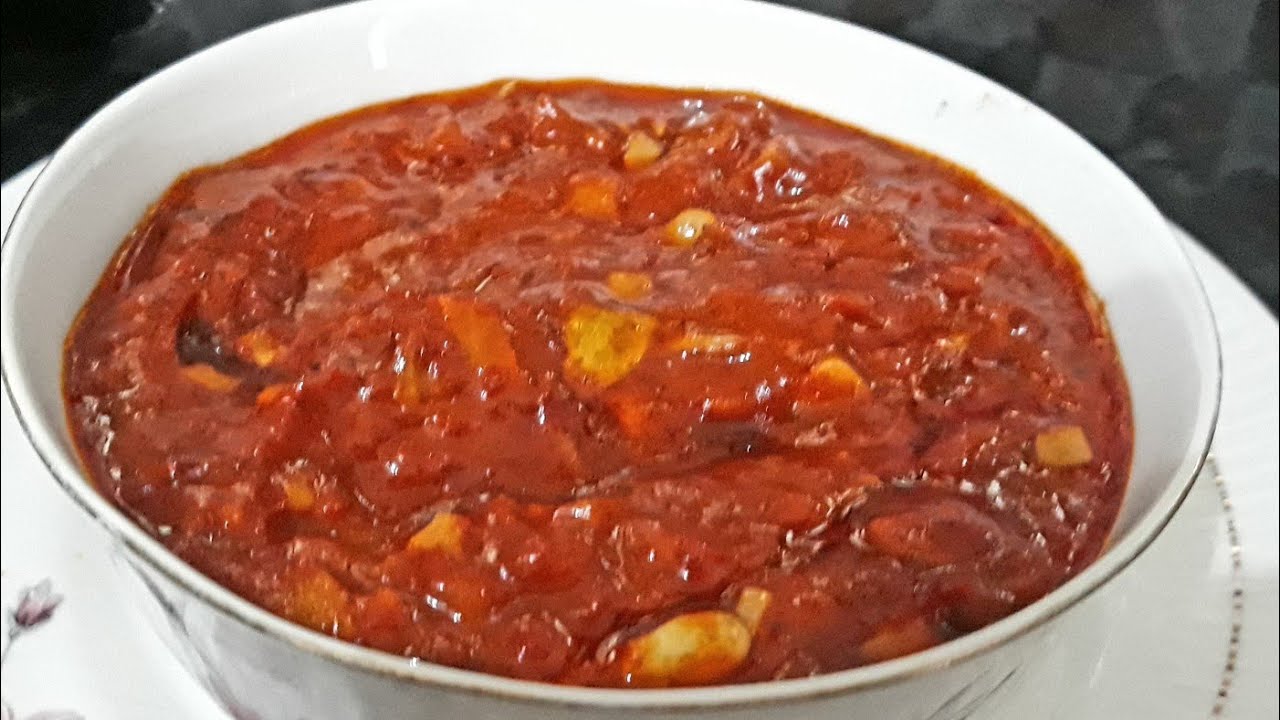 Schezwan chutney recepie || Chinese food - YouTube