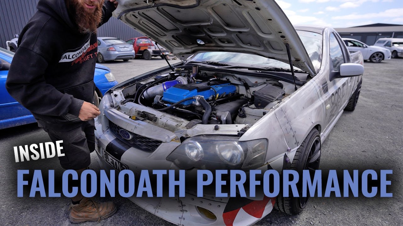 Inside one of Australia's wildest performance Ford shops "FALCONOATH ...