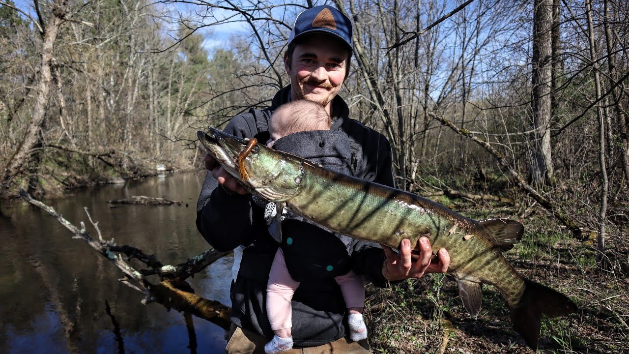 Musky Fishing With Baby! - YouTube