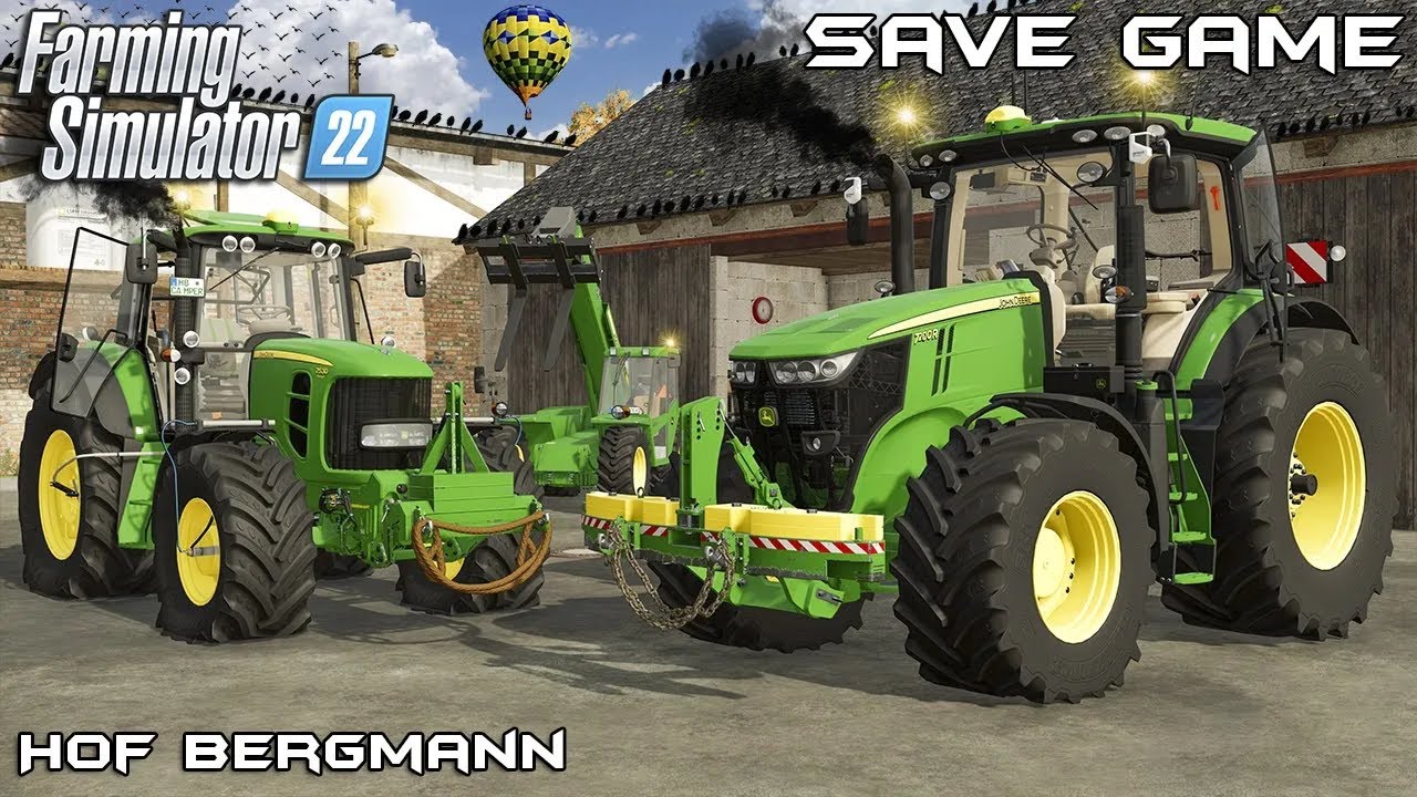 Save Game FINAL | Hof Bergmann | Farming Simulator 22 - YouTube