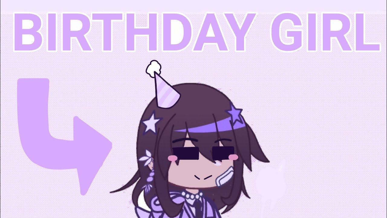 [💜] It's my Birthday!! || Gacha club || Speed paint || edit!! (Luv y ...