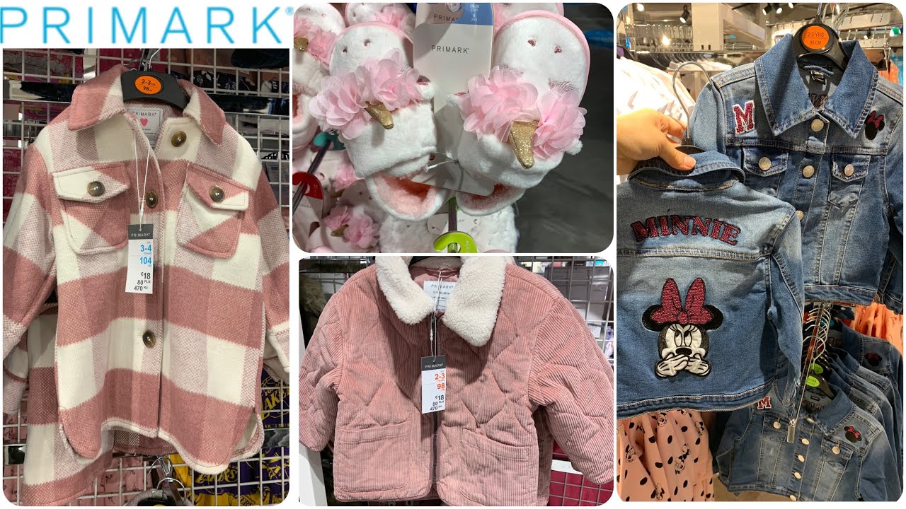 Primark kids girls clothes 1-8 years new collection - August 2021 - YouTube