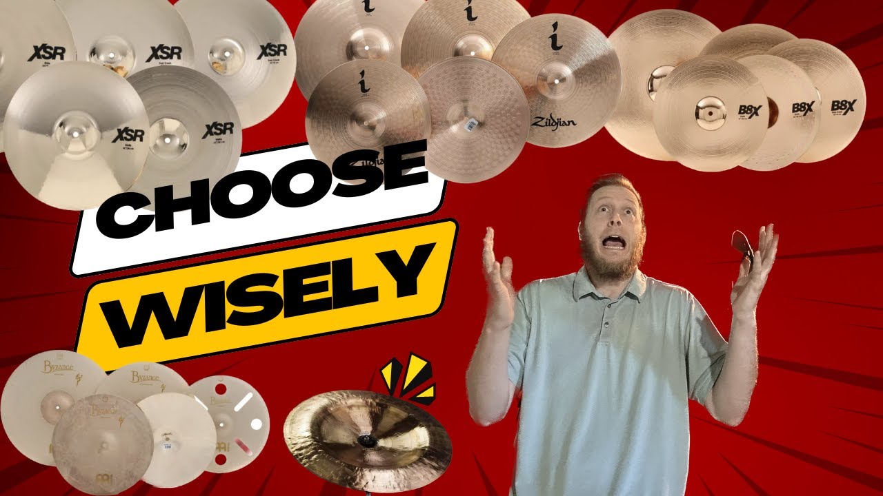 8 Tips For Choosing Your Cymbals || Quick Guide For Beginners - YouTube
