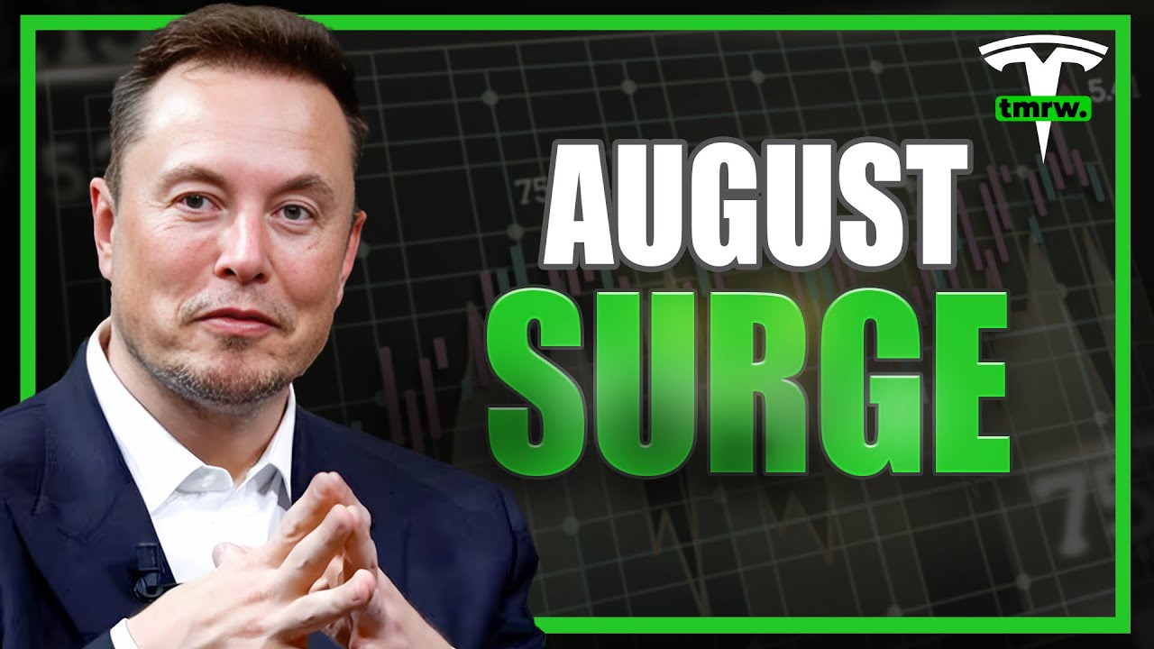 Tesla stock will continue rise in AUGUST after THIS news! - YouTube