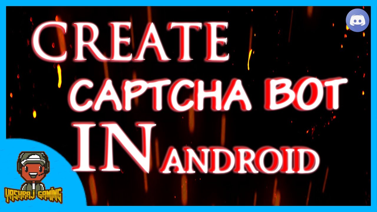 How to make discord captcha bot step by step easy way 💯 - YouTube