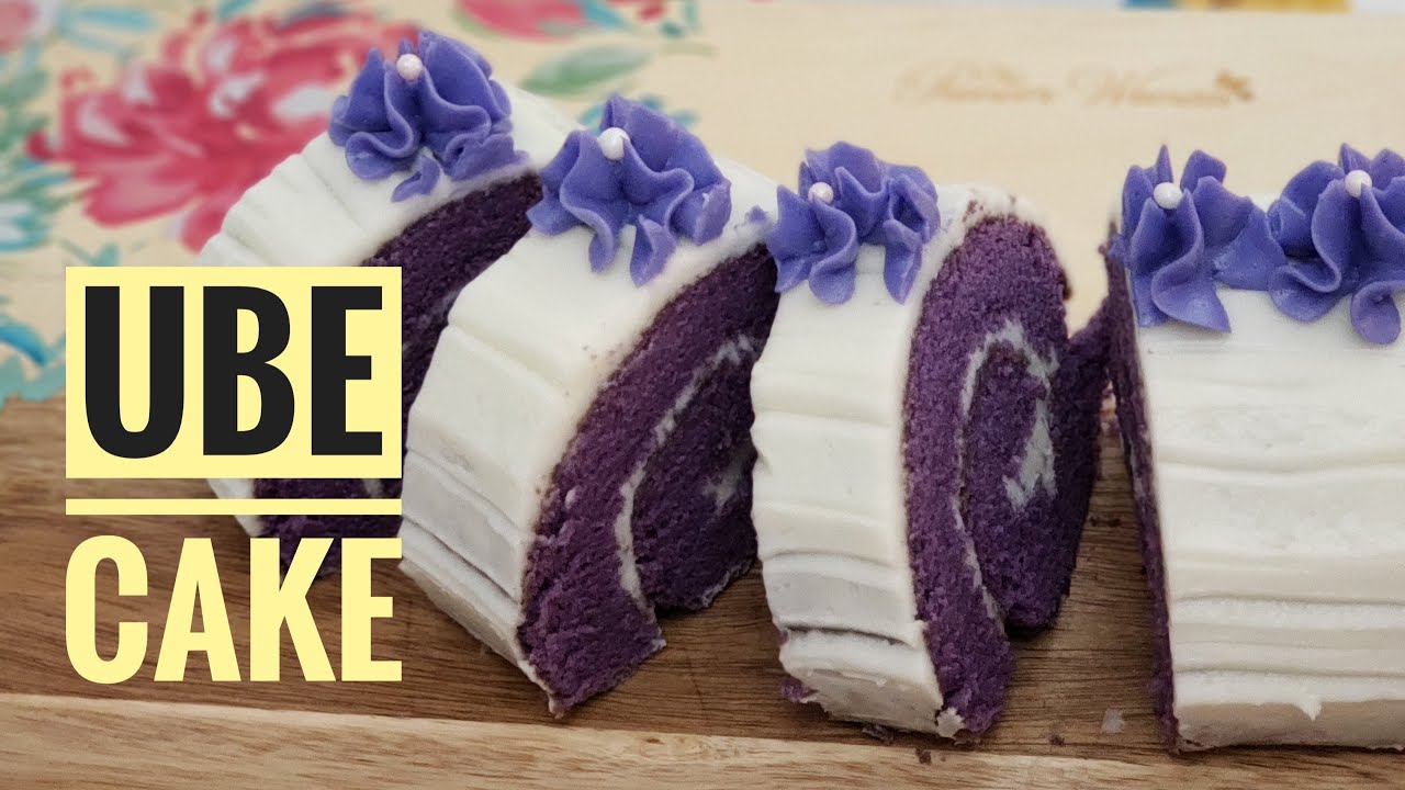 Ube Roll | Ube Cake Roll | Ube Sponge Cake - YouTube