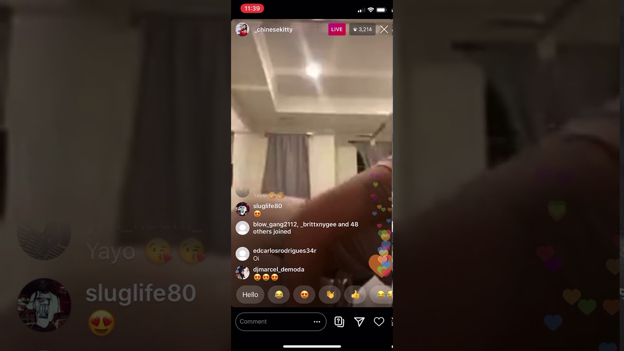 Chinese Kitty On Instagram Live Twerking 😣😣😣 OMG - YouTube