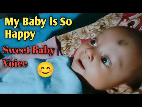 My Baby is So Happy | Sweet Baby Voice & Cute Smile Moments - YouTube