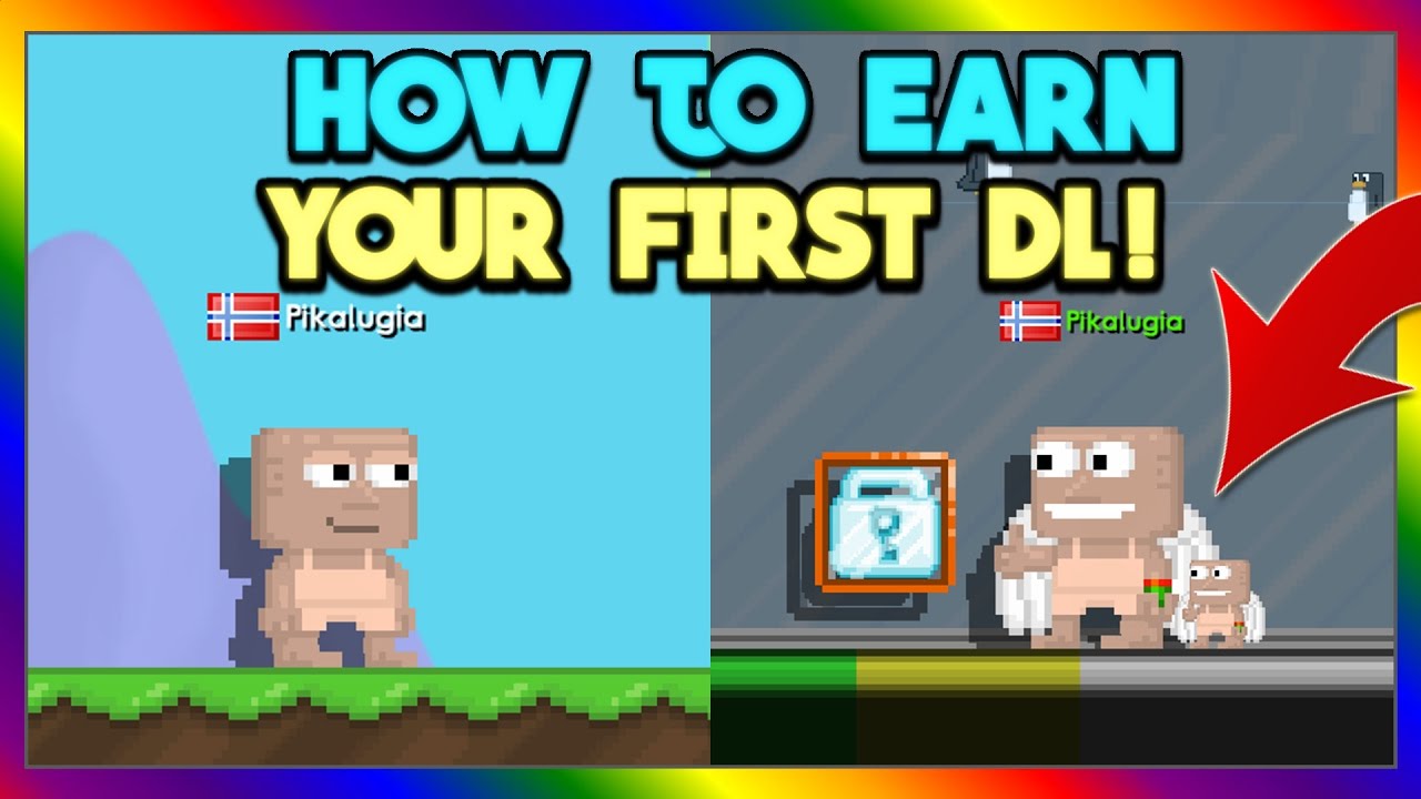 Growtopia | How To Earn Your First *Diamond Lock* - YouTube