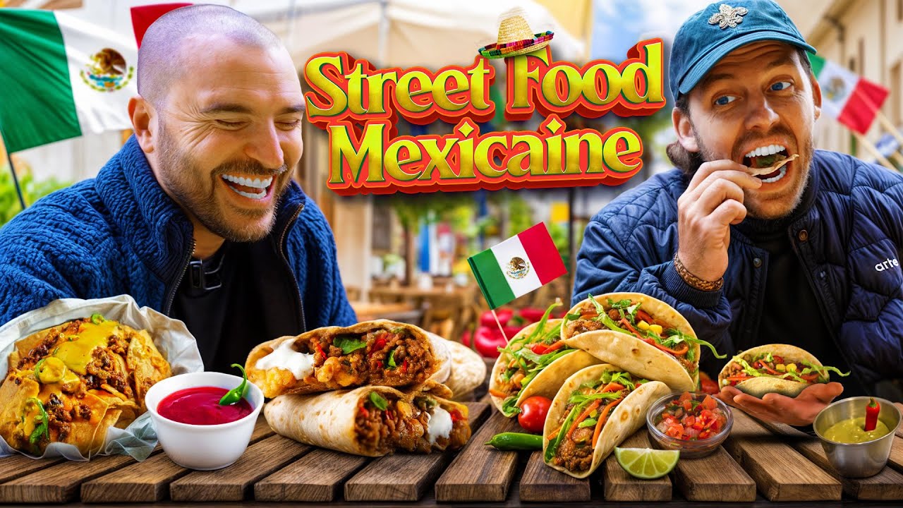 Street Food Mexicaine ! Tacos, Burritos, Churros etc..! - YouTube
