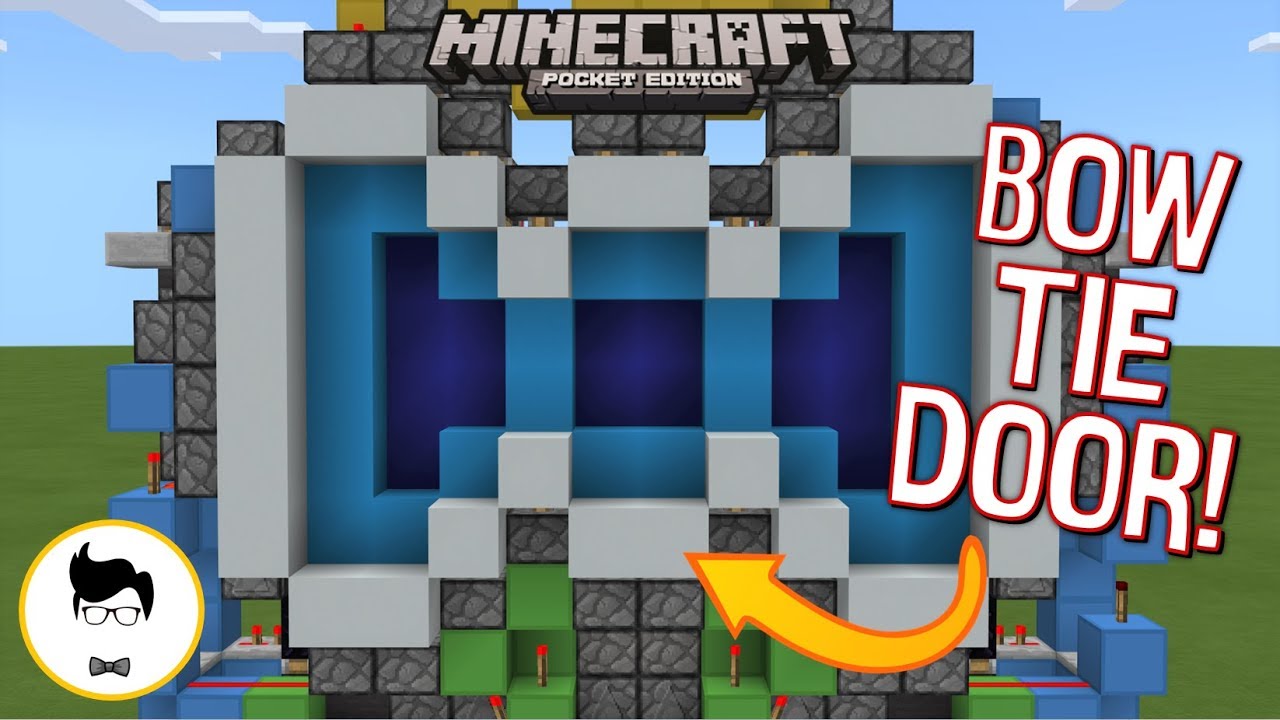 Minecraft PE BOW TIE DOOR- 10k SPECIAL! (PE/Xbox/Windows10/Switch ...