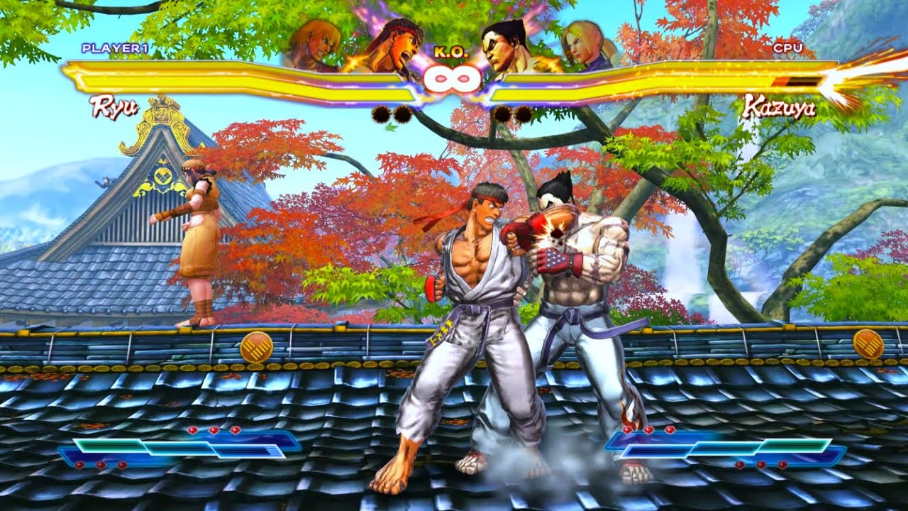 My FAVOURITE Crossover Fighting Game...Street Fighter X Tekken - YouTube