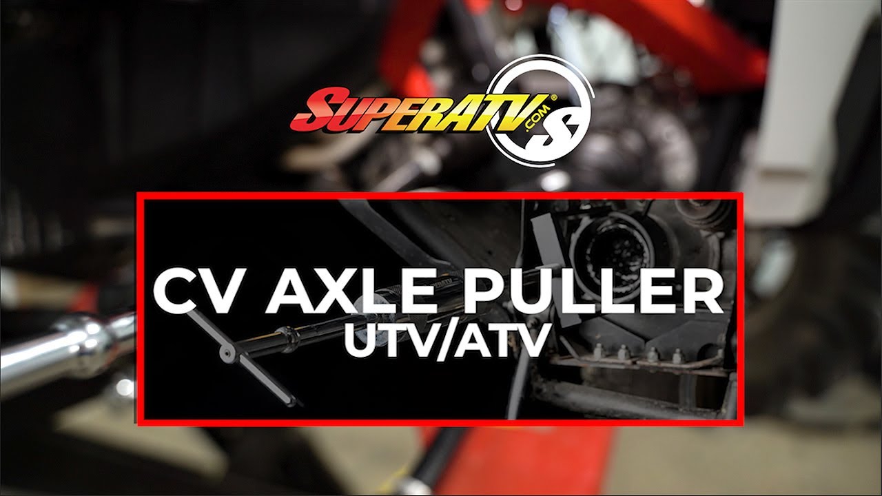 How to Use SuperATV's CV Axle Puller Tool for UTVs and ATVs - YouTube