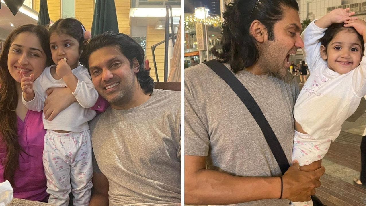 Actor Arya fathers day special Video with daughter ariana - YouTube