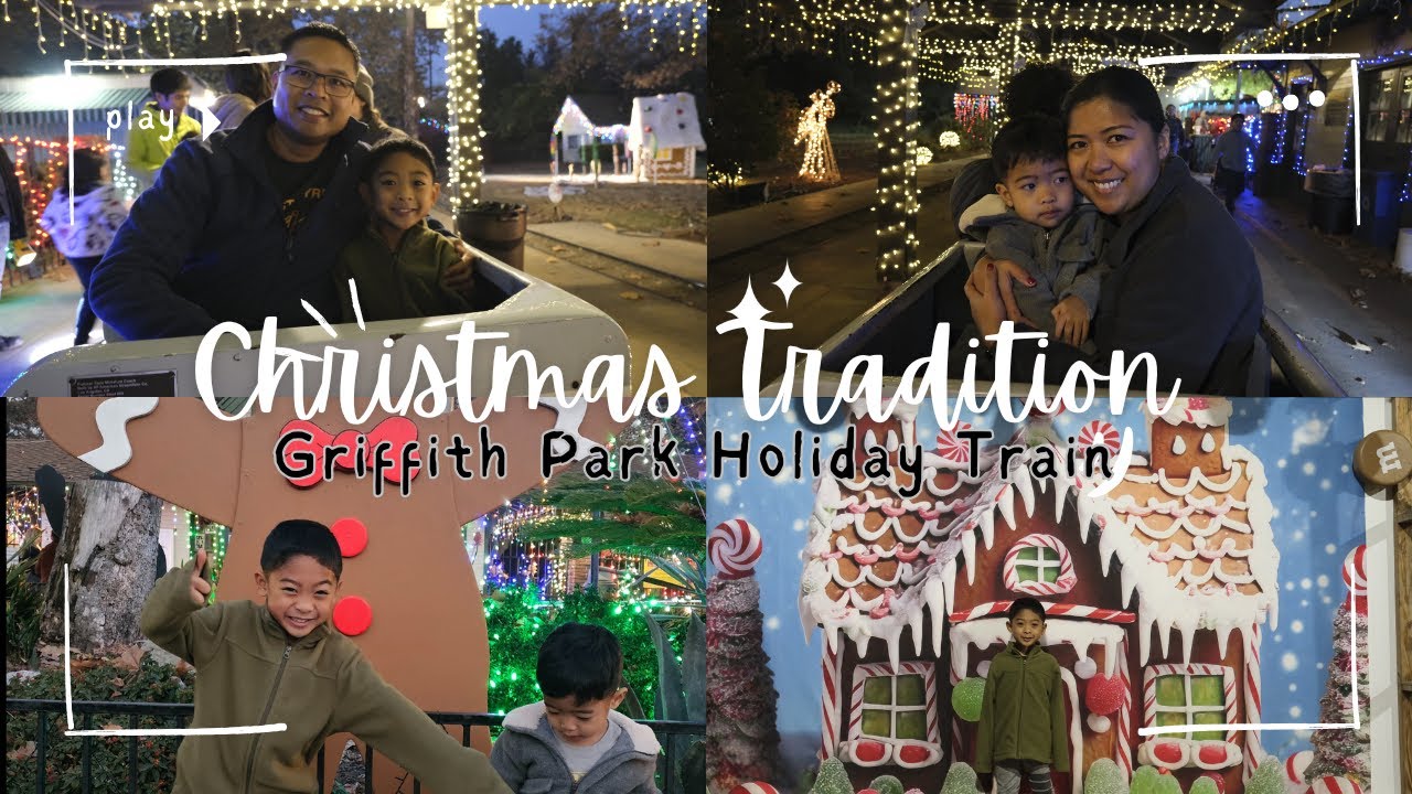 Griffith Park Holiday Lights Special 2024. A Train Ride Festive ...