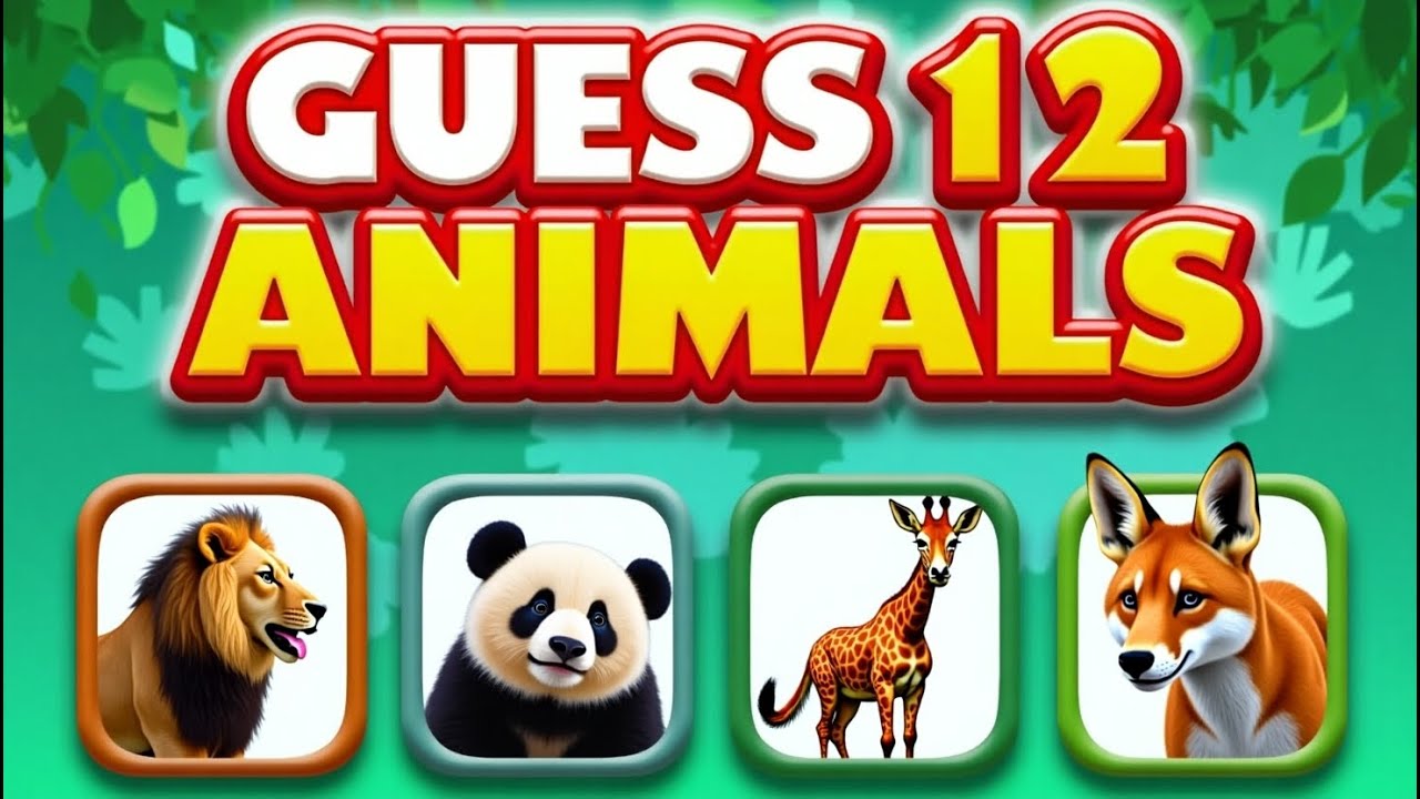Can You Guess These 12 Mysterious Animals? (Part 3) | Ultimate Animal ...