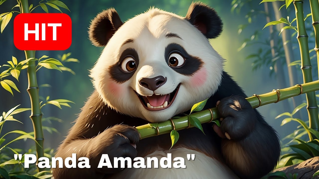 Piosenka o Pandzie "Panda Amanda" - Piosenka dla Dzieci - YouTube