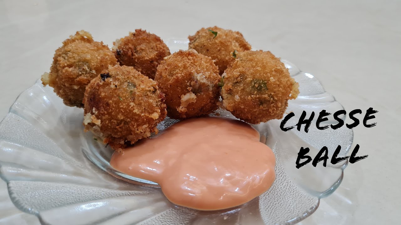 Crispy Chesse Ball recipe | Cafe style Chesse Ball | Homemade cheese ...