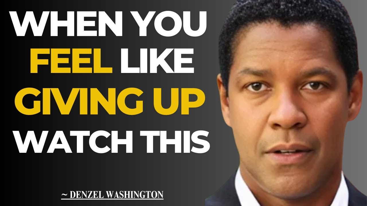 WHEN YOU FEEL LIKE GIVING UP, WATCH THIS MOTIVATIONA ...