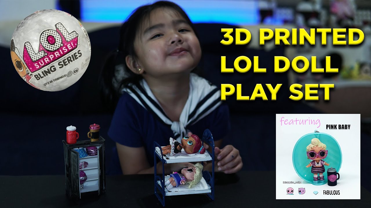 3D Printed LOL Doll Play Set - YouTube