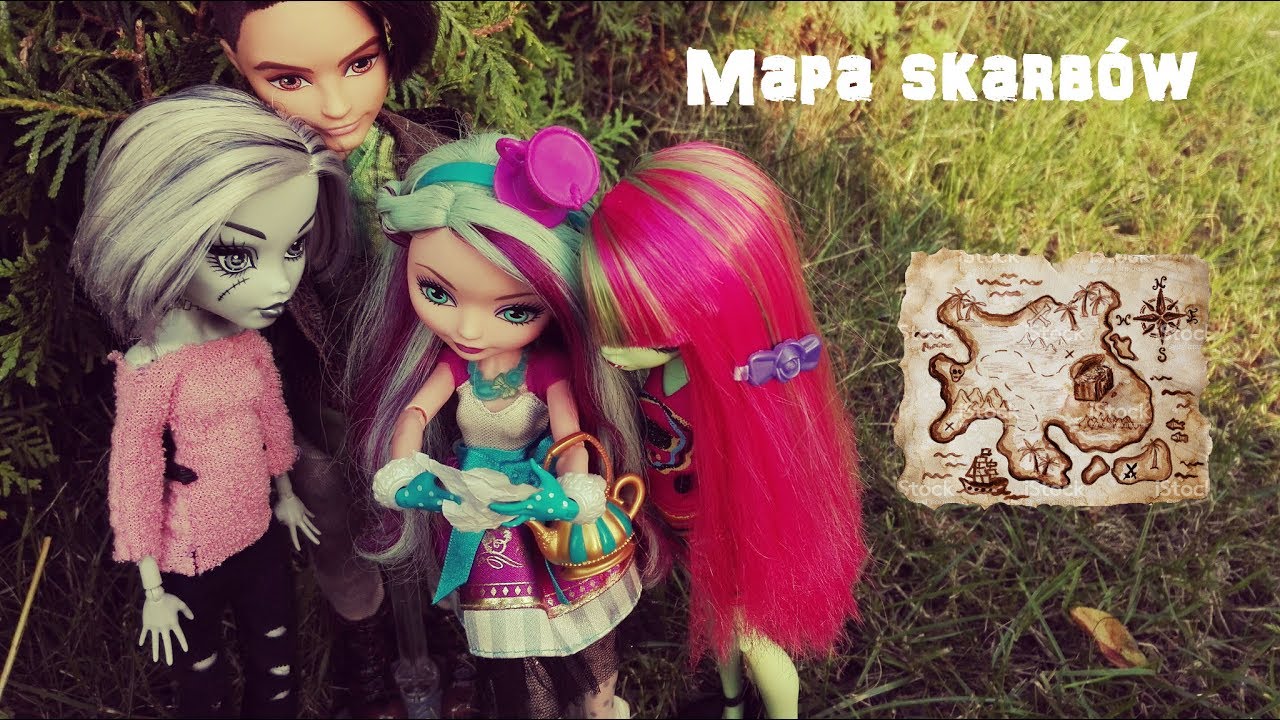 Monster high 3 - odcinek 66 - Mapa skarbów - YouTube
