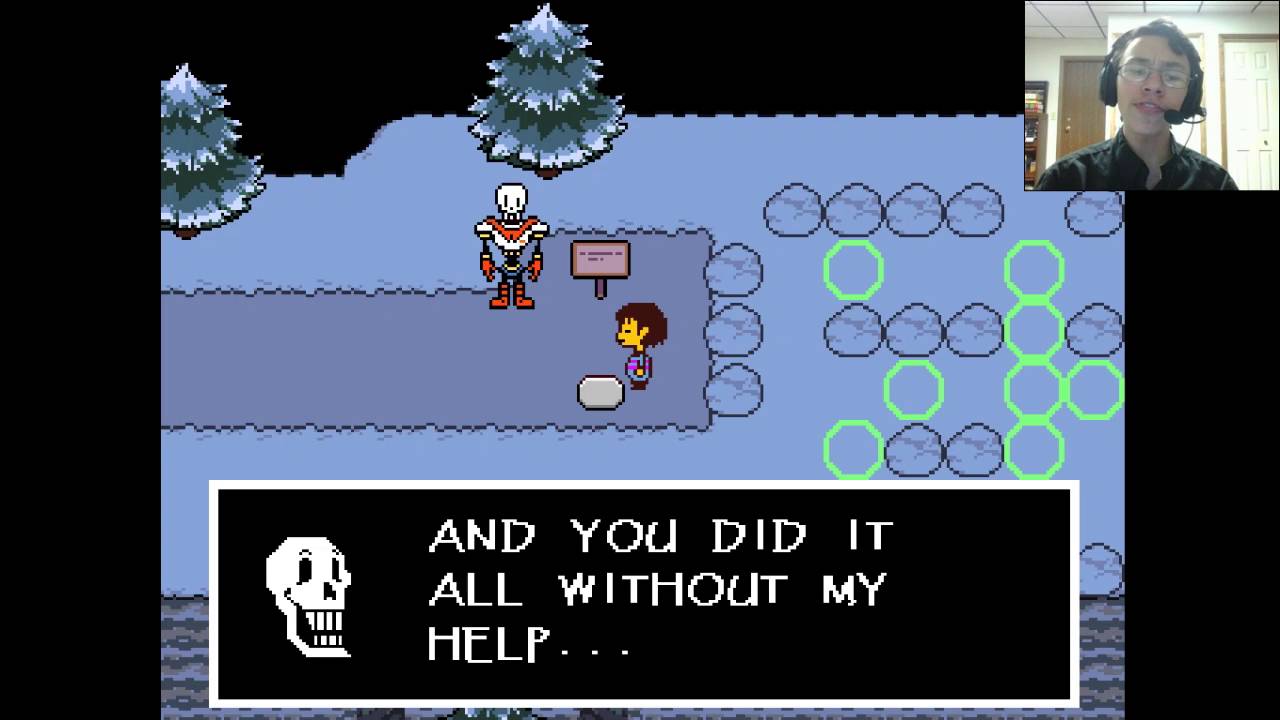 THE GREAT SNOW POFF | Undertale Gameplay Part 3 - YouTube