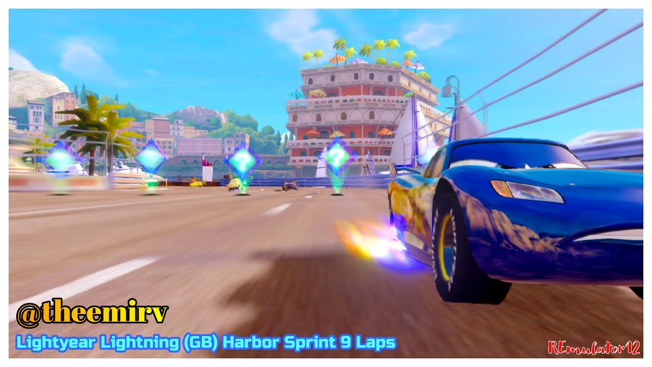 Cars 2 The Video Game | Lightyear Lightning - Battle Race (Going ...