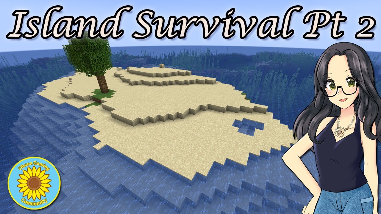 VOD: Minecraft Java | SMP Build & Island Survival Challenge, ep 2 - YouTube
