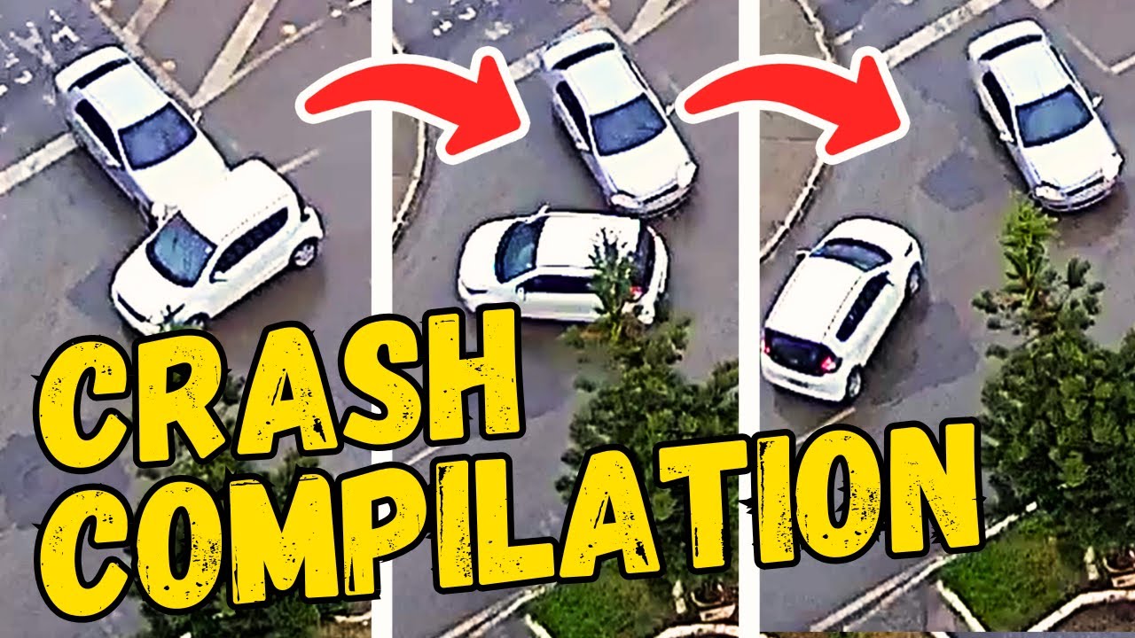 Security Cam Crash Compilation - YouTube