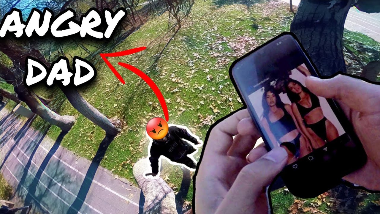 ESCAPING ANGRY DAD😰(Epic PARKOUR CHASE pov) - YouTube