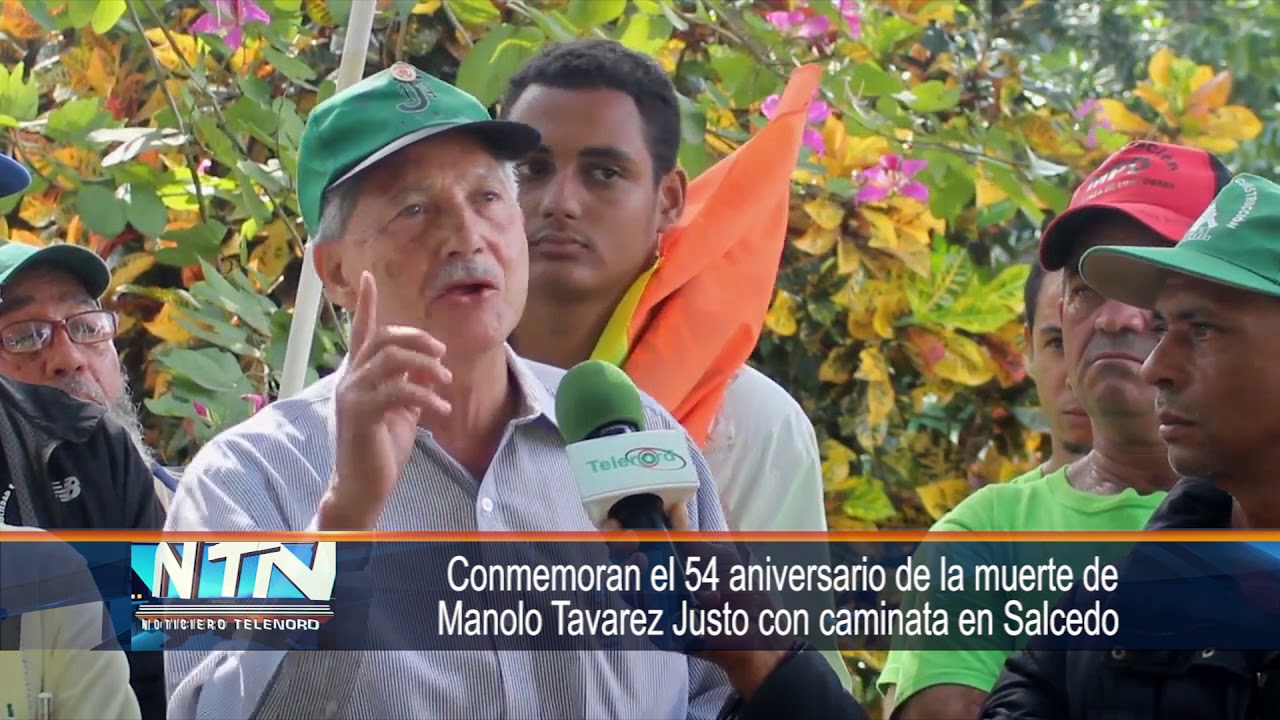 Conmemoran el 54 aniversario de la muerte de Manolo Tavarez Justo con ...
