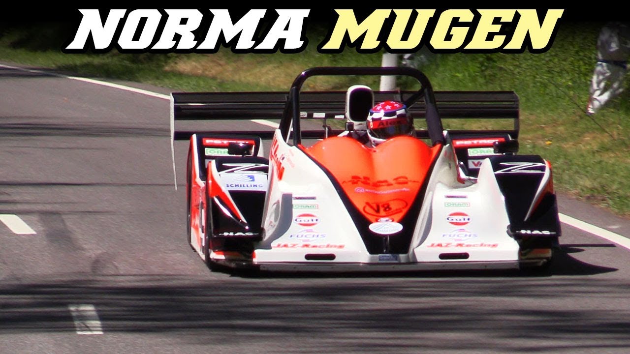 Norma M20F & M20 FC Mugen Honda V8 - F1 sound at Hillclimb - YouTube