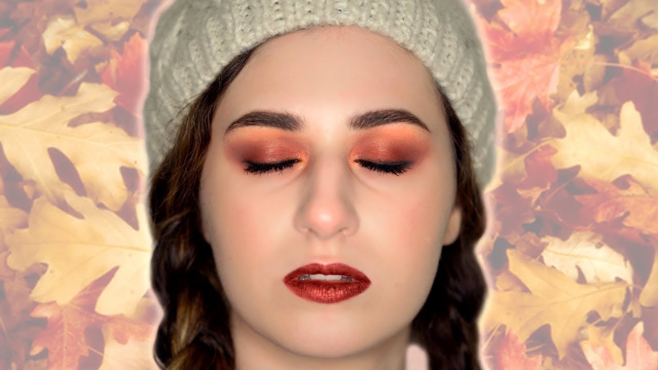 Fall Inspired Makeup Look! - YouTube