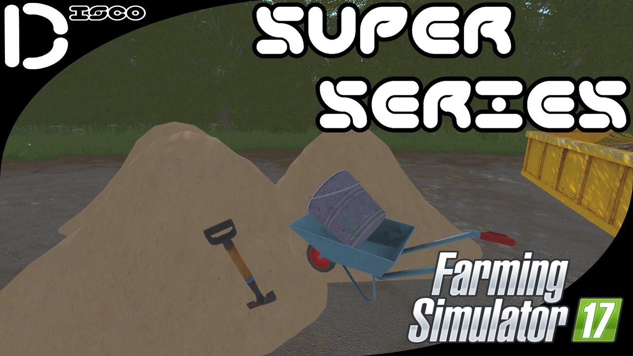 FS17 Super Series - #46 Sand and Stuck!.... - YouTube