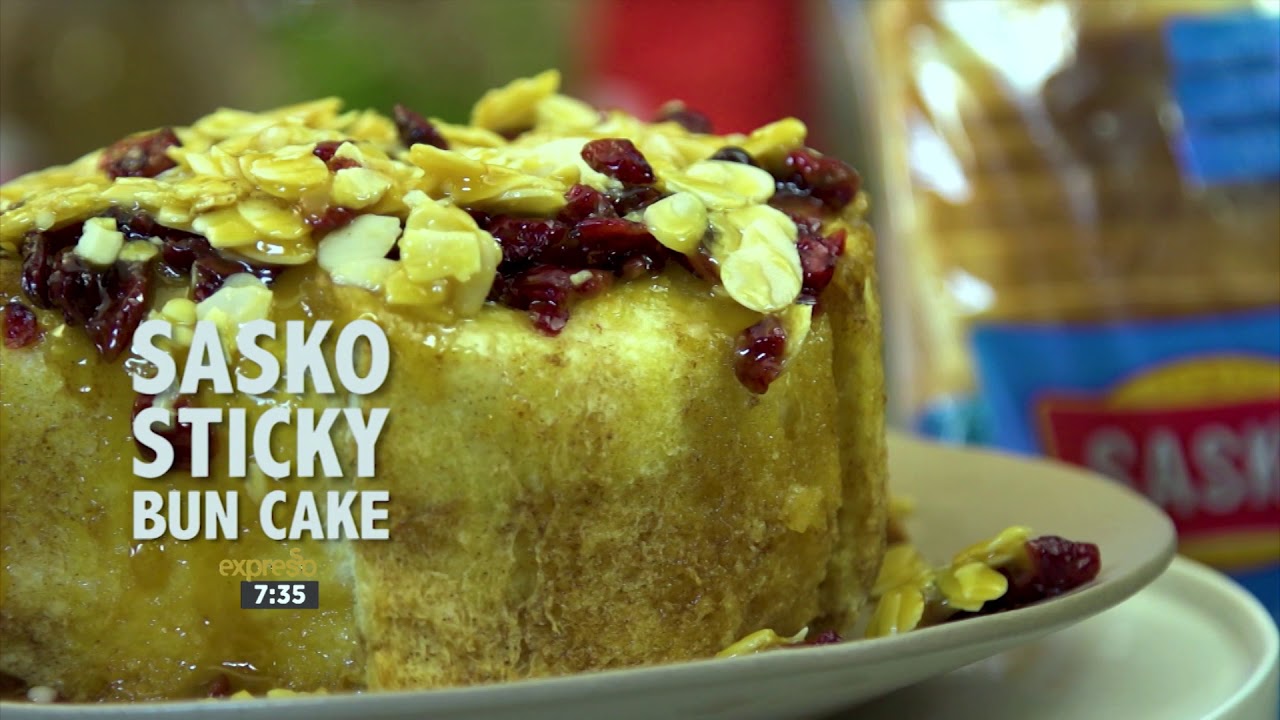 Sticky Bun Cake (Sasko) - YouTube
