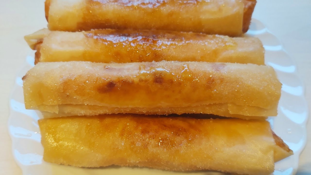 Kamote Turon || Sweet Potato Roll - YouTube