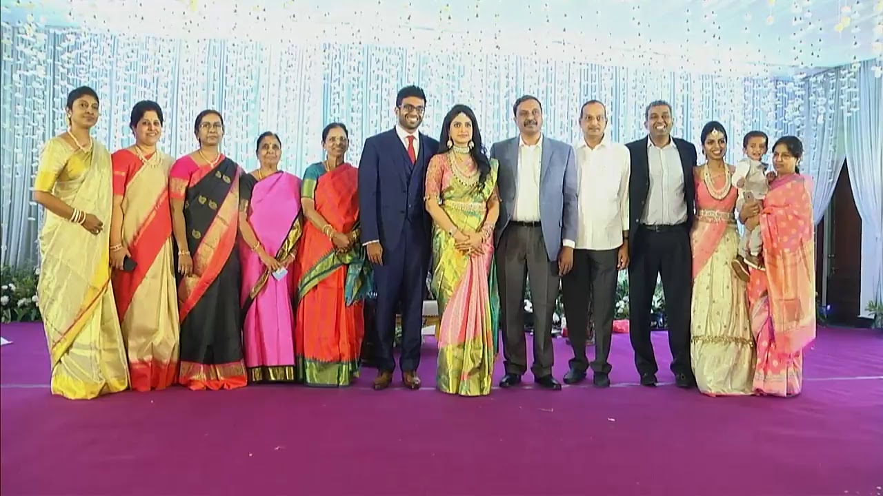 Dharanish weds Sravya - YouTube