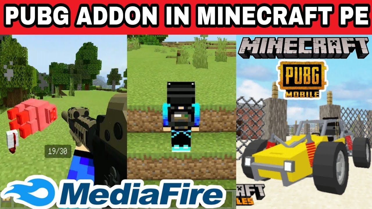 Pubg mobile for Minecraft pocket edition | Pubg addon in Minecraft PE ...