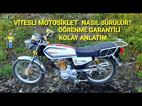Vitesli Motosiklet Nasıl Sürülür? Öğrenme Garantili Kolay Anlatım #motosiklet #cg #çita #motovlog