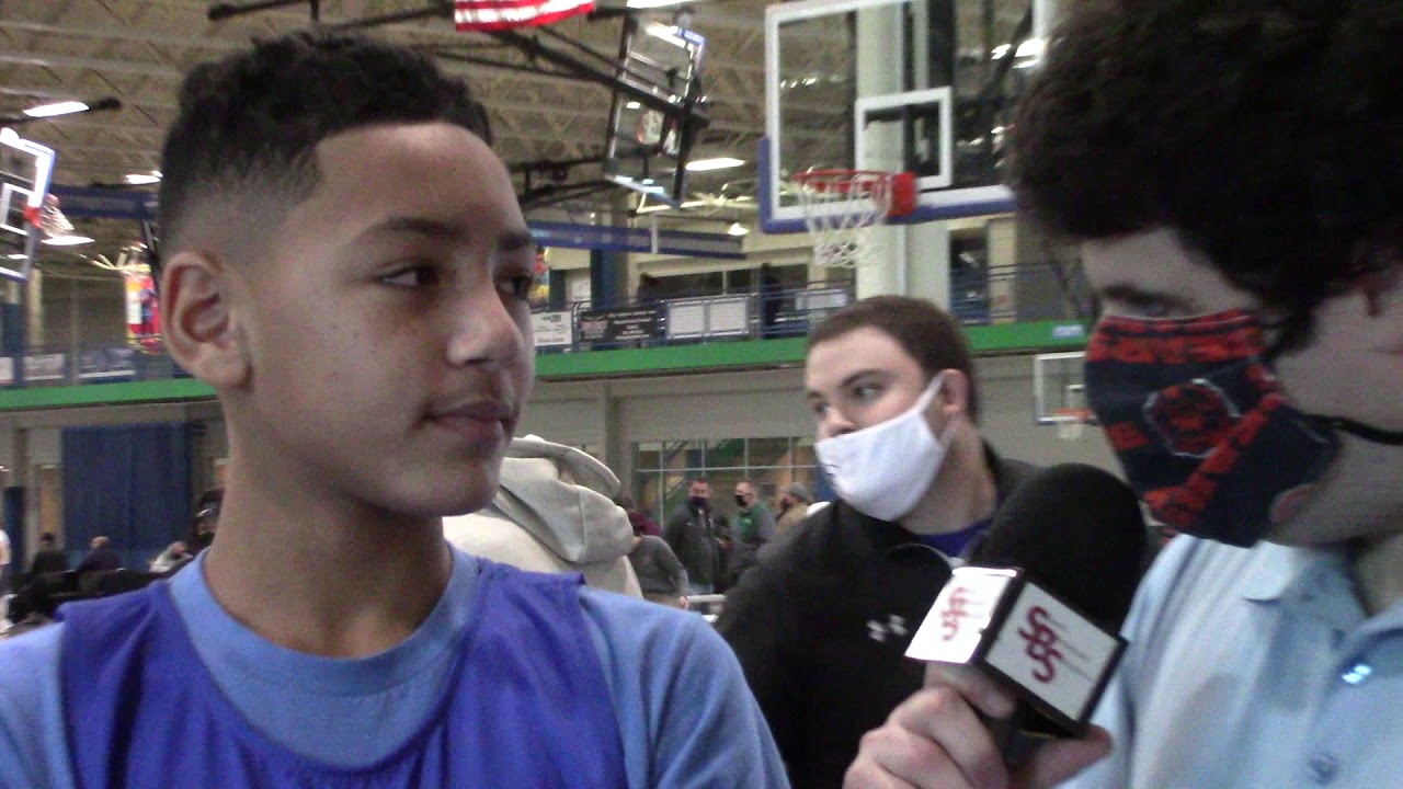 Pregame Interview with Whitefish Bay Jr Dukes' Marcus Webb. - YouTube