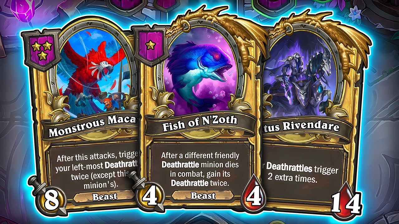 X10 To All Deathrattles!! @BeterBabbit | Hearthstone Battlegrounds ...