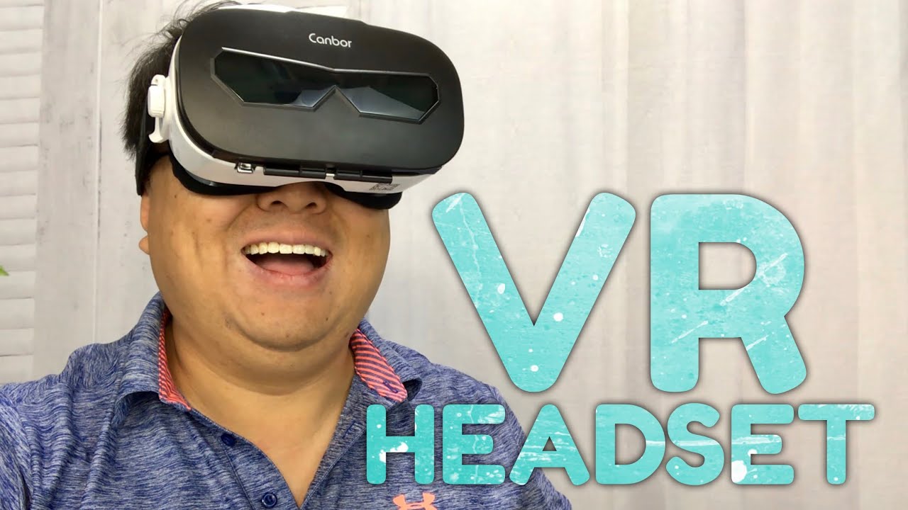 Google Cardboard Canbor VR Headset with Remote Controller Review - YouTube
